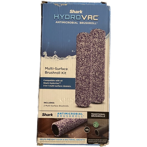 Shark | Other | Shark Hydrovac Antimicrobial Multisurface Brushroll Kit ...